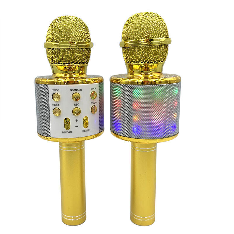 ws858l帶燈話筒音響一體無線麥克風家庭k歌寶手機k歌手持音箱 | 露天市集 | 全台最大的網路購物市集