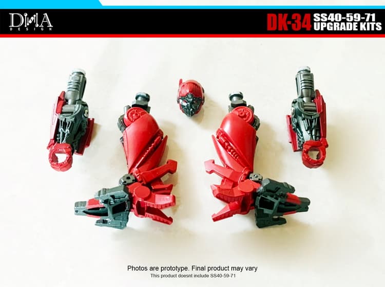 DNA DK-34 DK34 SS40 SS59 粉碎 SS71迪諾 專用升級配件苞 | 露天市集 | 全台最大的網路購物市集
