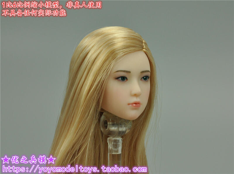 【藍波兔】TBLeague 1/6比例 女兵人 S34 白膚色 少女 金發女頭雕 | 露天市集 | 全台最大的網路購物市集