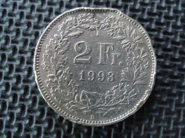 【全球硬幣】Switzerland coin 瑞士錢幣 1993年 2法郎 2Fr. | 露天市集 | 全台最大的網路購物市集