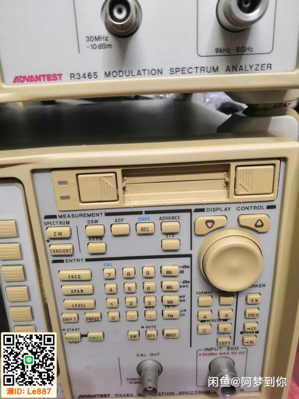 限時下殺 日本愛德萬Advantest R3465 8G頻譜儀 老頻 | 露天市集 | 全台最大的網路購物市集