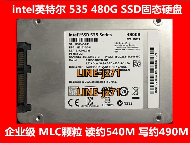 2.5寸SSD英特爾MLC企業級intel 535筆記本電腦480G固態硬盤臺式機 | 露天市集 | 全台最大的網路購物市集