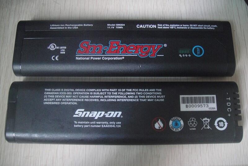 原裝 SM-ENERGY SM204 電池 實耐寶 Snap-on EAA0354L12A 鋁電池 | 露天市集 | 全台最大的網路購物市集