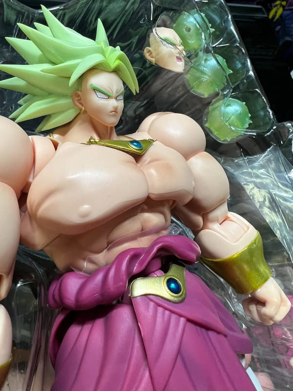 【全配現貨】萬代 正版 龍珠Z 七龍珠 SHF SDCC 2018 nycc 會場限定 布羅利 BROLY 可動手辦模型 | 露天市集 | 全 ...