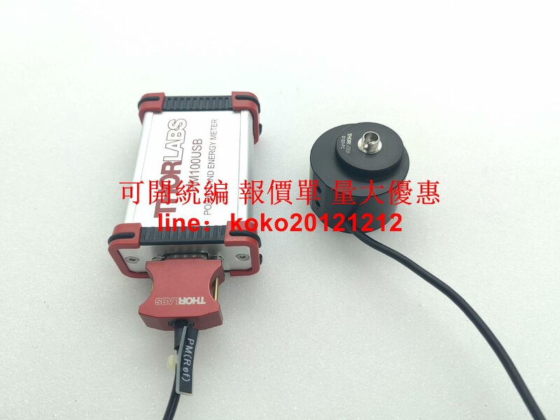 詢價 THORLABS S140C PM100USB S120-FC 激光功率計探頭，線長約1.2m, 成色非常新有興 | 露天市集 | 全台 ...