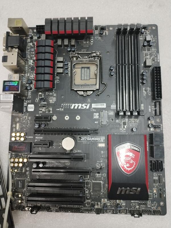 MSI微星Z97 GAMING3 1150針DDR3 Z97主板帶M2接口支持i7 4790K | 露天市集 | 全台最大的網路購物市集
