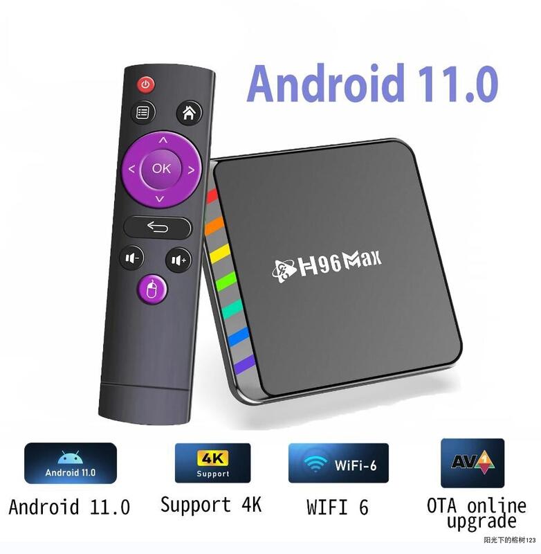 H96 MAX Amlogic s905w2 藍牙BT5.0 無線雙頻wfii 安卓11 tv box | 露天市集 | 全台最大的網路購物市集