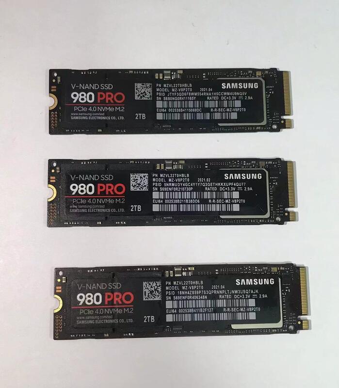 Samsung/三星980PRO 2T 960PRO PM981 1TB ssd 硬盤原裝拆機盤 | 露天市集 | 全台最大的網路購物市集
