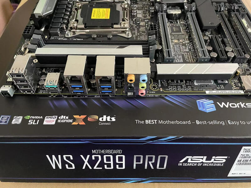 新到 盒裝Asus/華碩 WS X299 PRO 2066針 DDR4 | 露天市集 | 全台最大的網路購物市集
