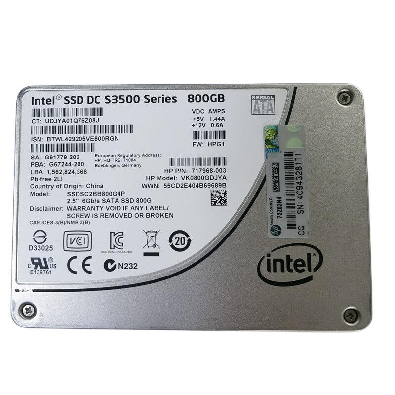 Intel/英特爾 DC S3500 800G 企業級SSD盤固態硬盤HP 717968-003 | 露天市集 | 全台最大的網路購物市集