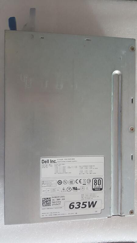 DELL T5600 T3600 工作站電源 635W NVC7F D635EF-00 | 露天市集 | 全台最大的網路購物市集