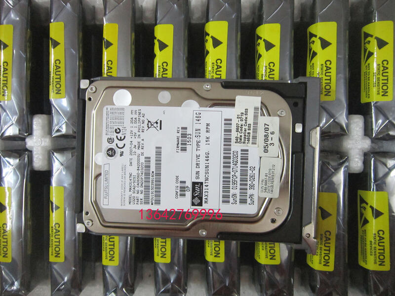 SUN N240 N440 540-6607 146G 15K SCSI硬盤 390-0261 MAX3147NC | 露天市集 | 全台最大 ...