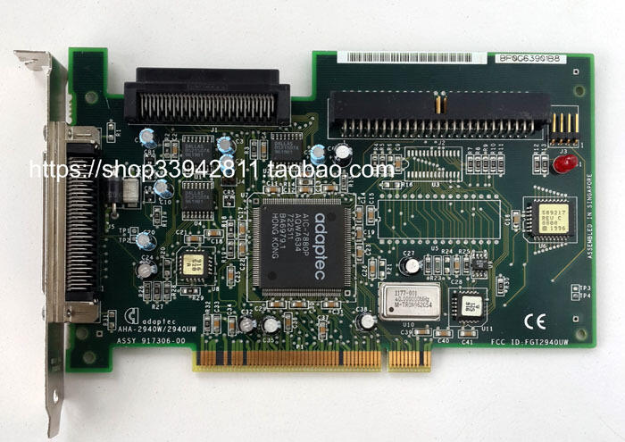 SCSI卡 AHA-2940W/2940UW adaptec scsi 50針 68p AIC-7880P 保好 | 露天市集 | 全台最大的網路購物市集