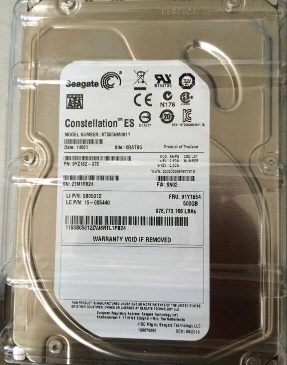 希捷Constellation ES 500G 7.2K SATA 3.5FU務器硬盤ST500NM001 | 露天市集 | 全台最大的網路購物市集