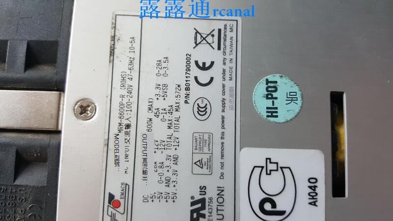 樂享 MRM-6600P-R MRM-6600P浪潮FN5580A NF380D服務器電源 | 露天市集 | 全台最大的網路購物市集
