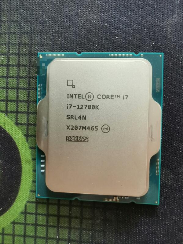 【下標詢價】i7 12700K Cpu intel 12代 完好【可開統編】 | 露天市集 | 全台最大的網路購物市集