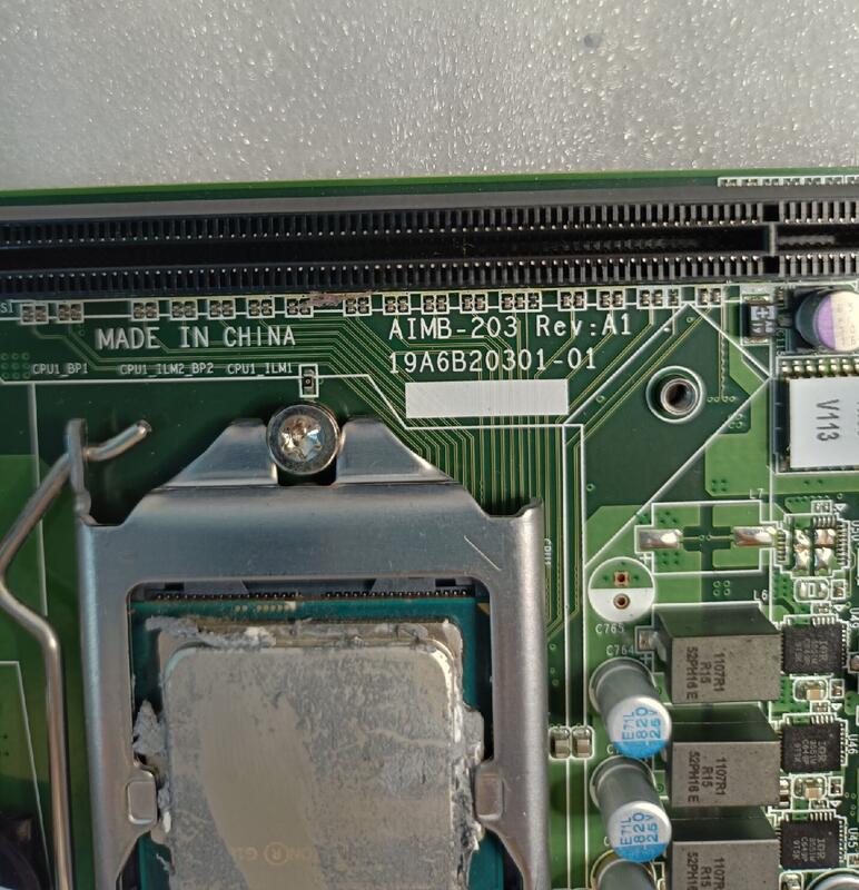 【嚴選特賣】研華AIMB-203 Rev:工控小板，功能正常使用，成色如圖，無擋板。中通快遞。 | 露天市集 | 全台最大的網路購物市集