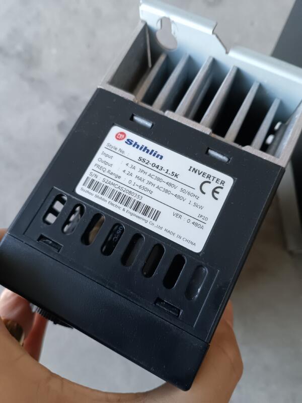 【可開發票】士林變頻器 SS2-043-1.5k ，1.5KW 380V 實物拍攝成色如圖， 原裝拆機無維修，功能好不 | 露天市集 | 全台最大的網路購物市集