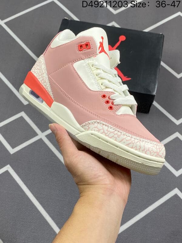[多種顏色]耐吉 Nike Air Jordan 3 Retro Rust Pink AJ3 喬3 櫻花粉 籃球鞋 | 露天市集 | 全台最大 ...
