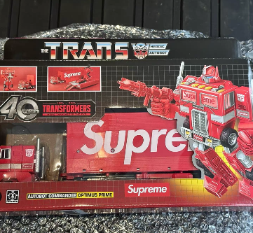 Supreme Transformers G1 Optimus Prime Figure 變形金剛聯名 擎天柱 | 露天市集 | 全台最大的網路購物市集