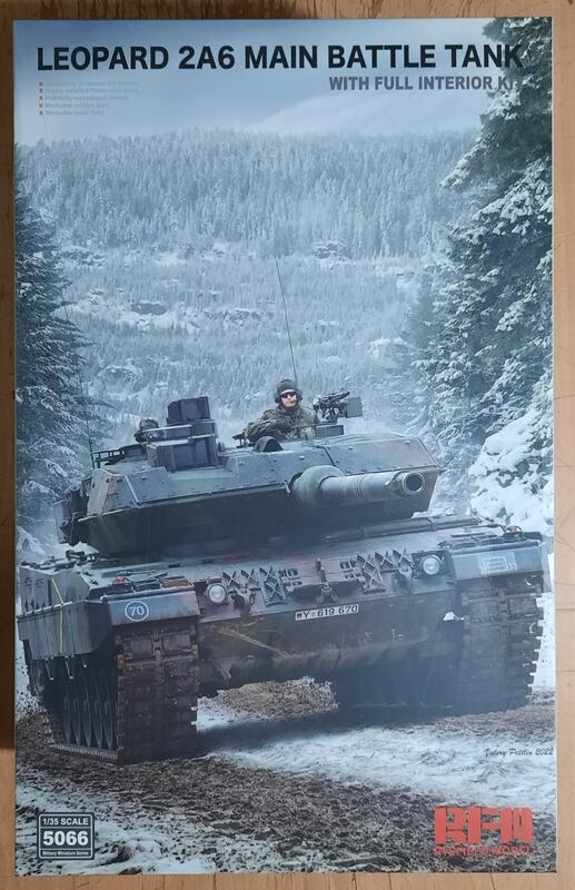 RFM RM-5066 1/35 LEOPARD 2A6 w/interior 現貨 | 露天市集 | 全台最大的網路購物市集