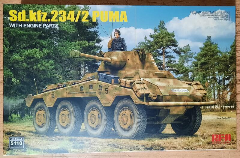 RFM RM-5110 1/35 SD.KFZ.234/2 PUMA 含引擎內構 現貨 | 露天市集 | 全台最大的網路購物市集