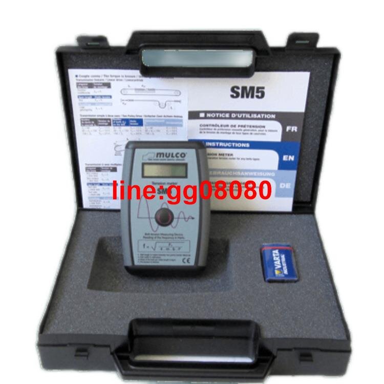 供應MULCO SM4 SM5同步帶張力計 聲波式皮帶張力儀原廠全新 | 露天市集 | 全台最大的網路購物市集