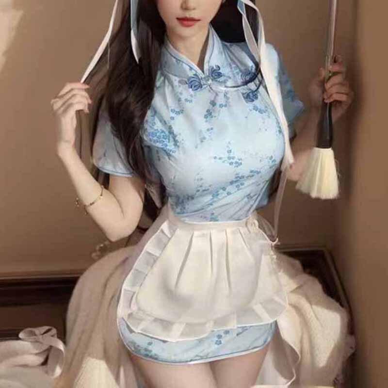 48h出貨丶性感情趣內衣女中華娘旗袍激情免脫調情誘惑純欲cos角色扮演制服 | 露天市集 | 全台最大的網路購物市集