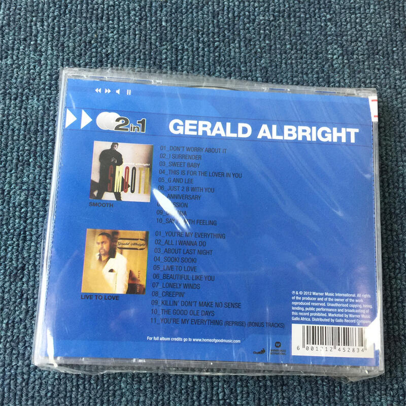 Gerald Albright Smooth Live to Love 盒裂 南非版未拆#樂營CD | 露天市集 | 全台最大的網路購物市集
