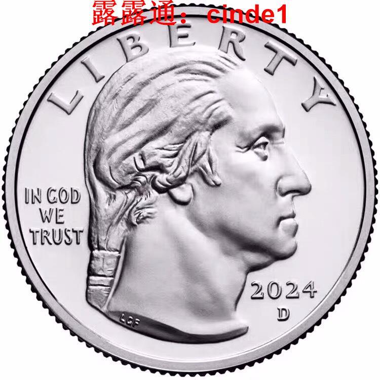 🔥露天【至低價】2024年全新 美國25美分硬幣傑出女性第11枚保利·默裏外國錢幣 | 露天市集 | 全台最大的網路購物市集