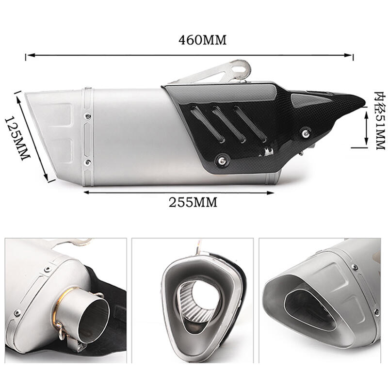 適用摩托車 金鵬 TRK502C 中段排氣 大魔鬼502C 改裝中段尾段排氣 | 露天市集 | 全台最大的網路購物市集
