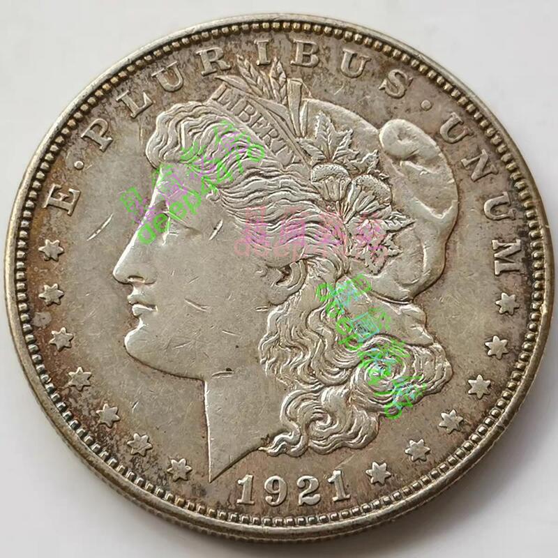 #110 摩根銀幣 美國1921年1美元 女神硬幣38.1mm 27g 90%保真銀元 | 露天市集 | 全台最大的網路購物市集