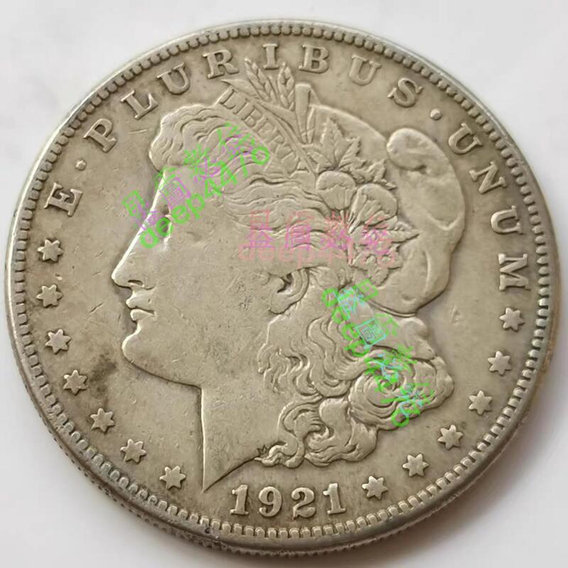 #123 摩根銀幣 美國1921年1美元 女神硬幣38.1mm 27g 90%保真銀元 | 露天市集 | 全台最大的網路購物市集