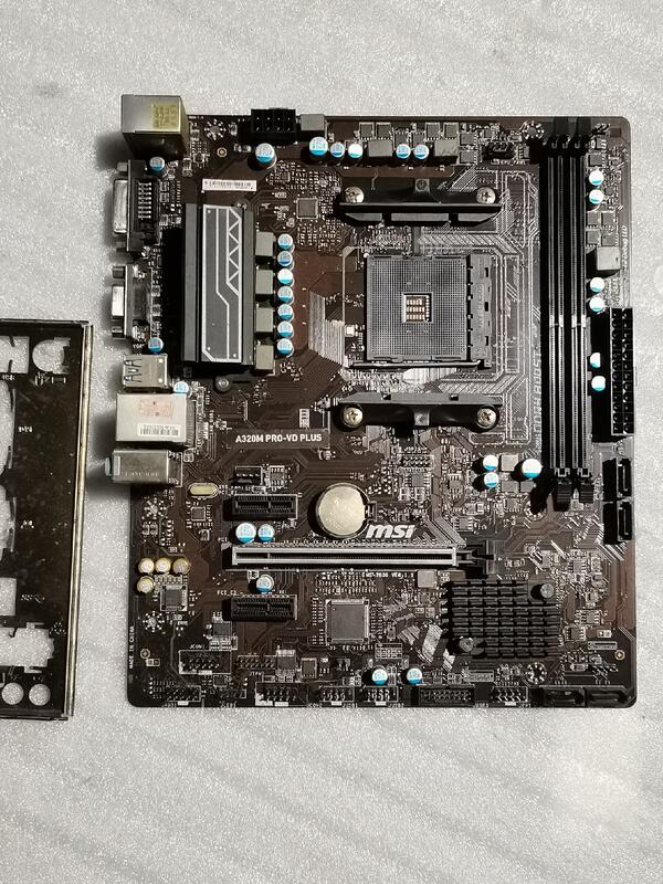 MSI/微星 A320M PRO-VD PLUS | 露天市集 | 全台最大的網路購物市集