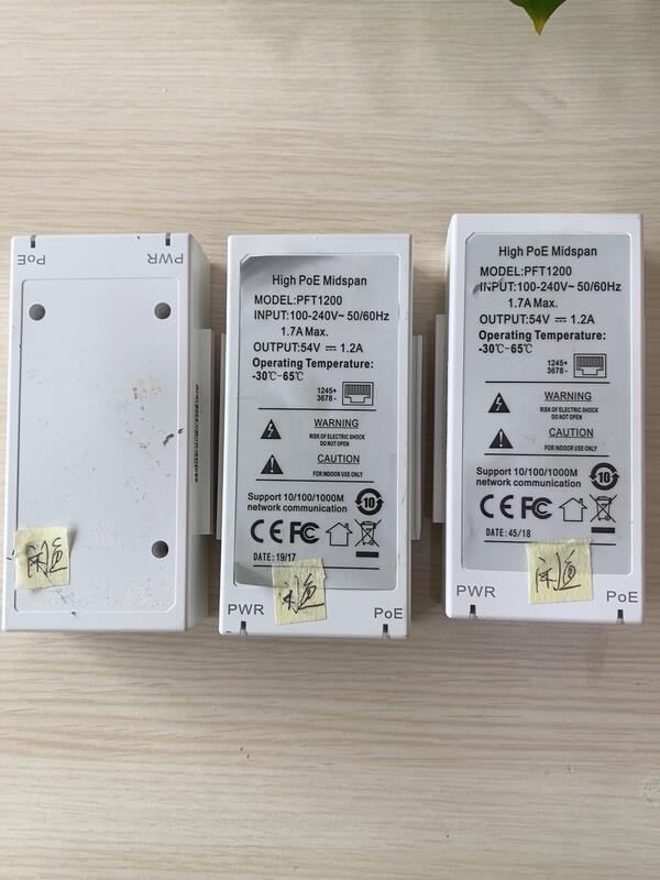 【下標詢價】大華HIGHPOE供電中跨設備，PFT1200，輸出:54V1.2A，100-240V功能正常，原相機拍攝 | 露天市集 | 全台最大的網路購物市集