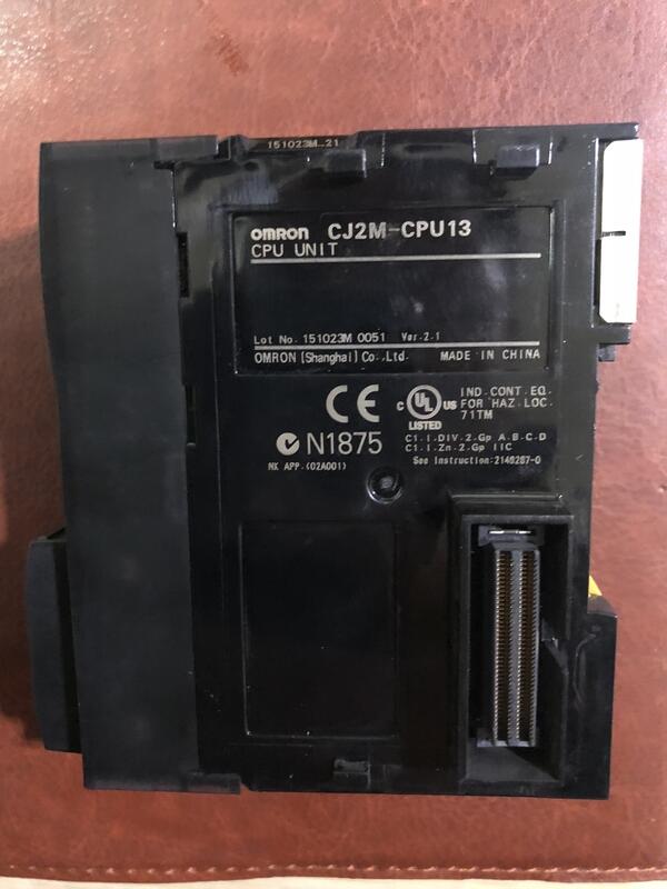 【下標詢價】歐姆龍CPU單元CJ2M-CPU13，電源模塊CJ1W-PA202各1塊，打出。 成色新，功能正常，拆機件 | 露天市集 | 全台 ...