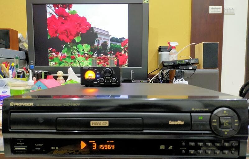 熱賣（二手）日製 Pioneer CLD-S180V CD / LD / VCD 影碟機 附全新原廠遙控器詢價 | 露天市集 | 全台最大的 ...