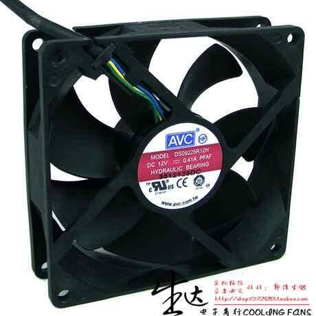 【台灣出貨】AVC 9025 9cm/厘米4針/線 pwm溫控調速燁壓軸承 CPU橵惹 嘰箱風扇 | 露天市集 | 全台最大的網路購物市集