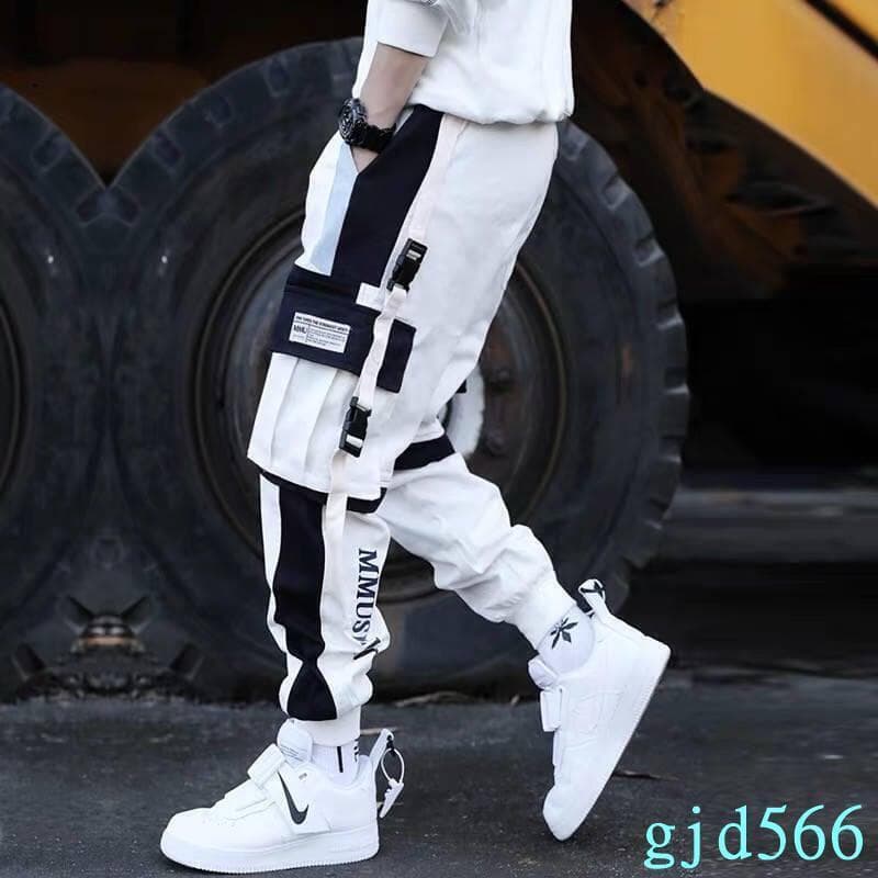 【S-5XL】工作褲 ins工裝褲男多口袋束口褲男秋季九分休閒褲子男學生 露天市集 全臺最大的網路購物市集 露天市 | 露天市集 | 全台最大的網路購物市集