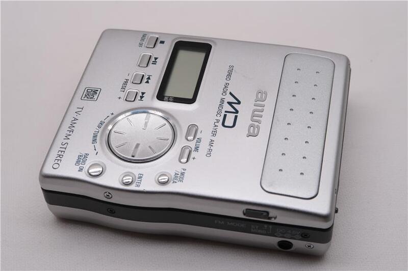 日本原裝AIWA/愛華AM-R10便攜式MD隨身聽支持收音機家電之窩F3 | 露天市集 | 全台最大的網路購物市集