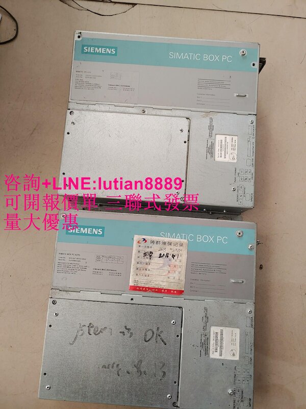 詢價 西門子627C 6ES7647-6CH10-0AA0 6ES7647-6BH30-0AX0 ，實物圖拍照，成色 | 露天市集 | 全台最 ...