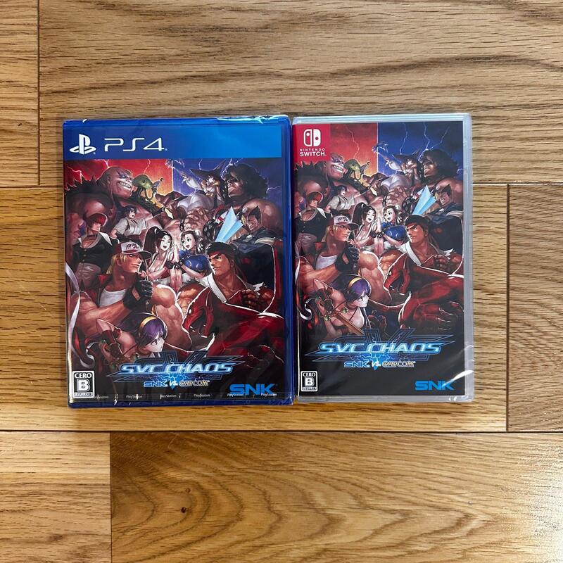 限時下殺全新原封 NS PS4 游戲 SNK VS CAPCOM SVC CHAOS PS4版現 | 露天市集 | 全台最大的網路購物市集