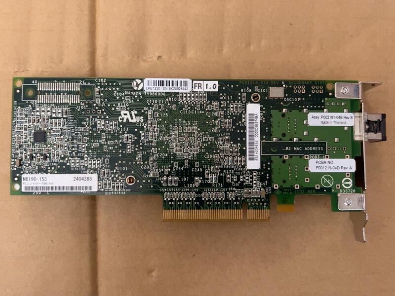 限時下殺原裝EMULEX LPE1250 8Gb pcie單通道 HBA 光纖卡 | 露天市集 | 全台最大的網路購物市集