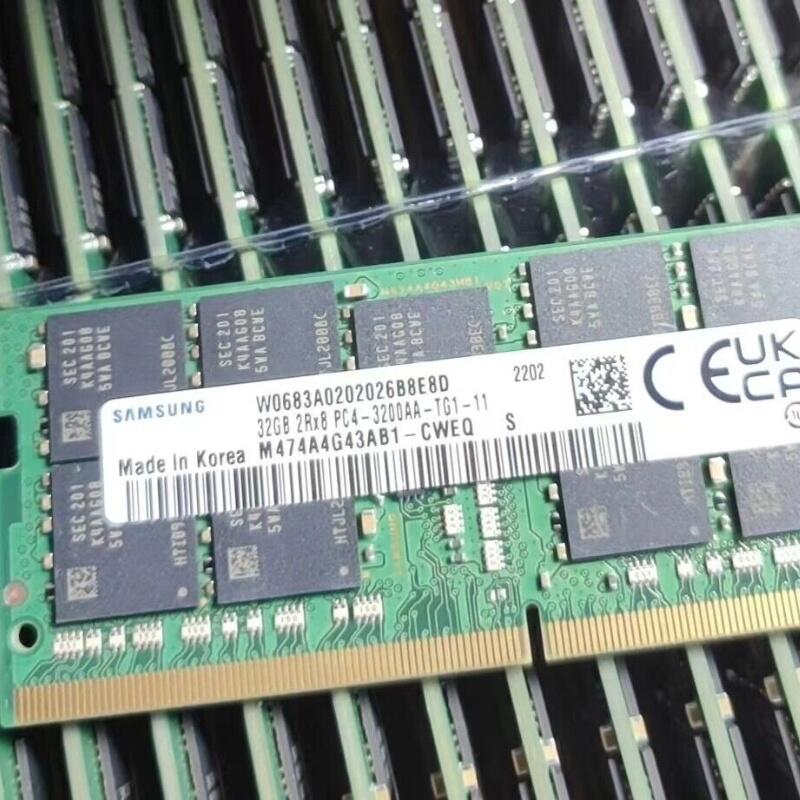 限時下殺三星32G 2RX8 PC4-3200AA-TG1-11純ECC SODIMM M474A4G43 | 露天市集 | 全台最大的網路購物市集