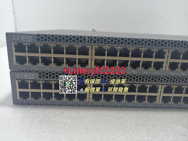 【下標前詢價】原裝二手Juniper EX3400-48T-AFI Juniper 48千兆+4口萬兆網絡交換機 | 露天市集 | 全台最大的 ...