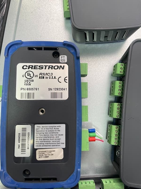 |限時下殺|Crestron/快思聰 RMC3 中控曉煮機，功能正常，幾 乎全新。品牌是CRESTRON，成色非常好～ | 露天市集 | 全台 ...