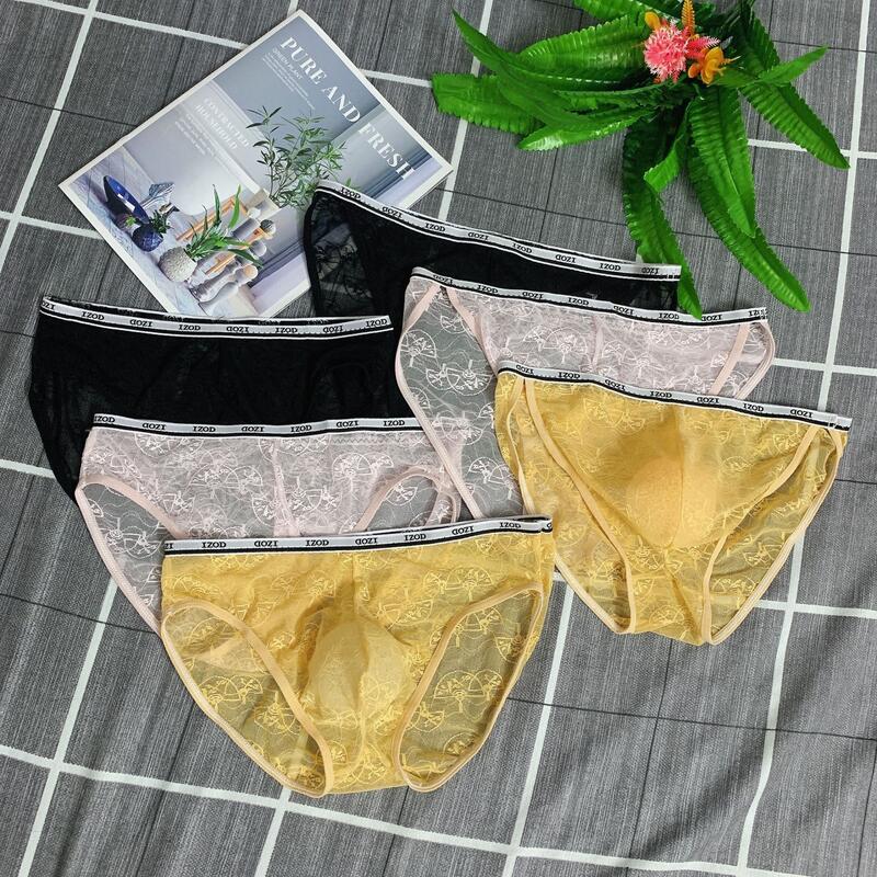 ├FUNYUE┤新款男士性感裸睡蕾絲透明誘惑三角褲U凸個性大碼男款情趣內褲KY49 | 露天市集 | 全台最大的網路購物市集