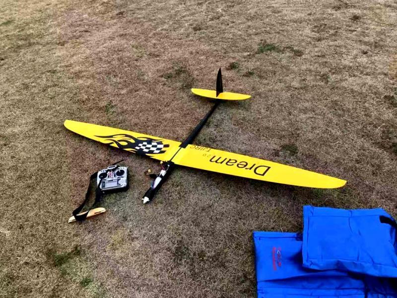 【華鐸科技2】TJIRC全碳版無動力2米固定翼復材滑翔機Dream山坡滑翔機電動遙控 | 露天市集 | 全台最大的網路購物市集