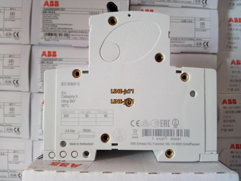 【可開發票】ABB微型斷路器 S802S-UCB100 / S802S-UCB125直流高分段 | 露天市集 | 全台最大的網路購物市集