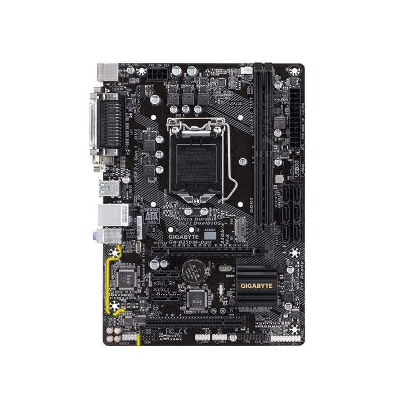 上新三年包換Gigabyte/技嘉B250M-D3V/D2V/HD3主板 1151針M.2主板DDR4隨貨附帶收據 | 露天市集 | 全台最大 ...
